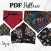 Dog Bandana Elastic Scrunchie PDF Pattern/tutorial Instant - Etsy