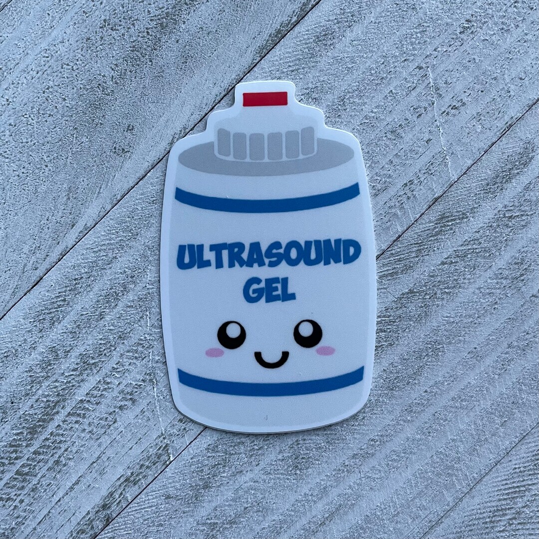 Ultrasound Gel Bottle 3” Sticker/decal - Etsy