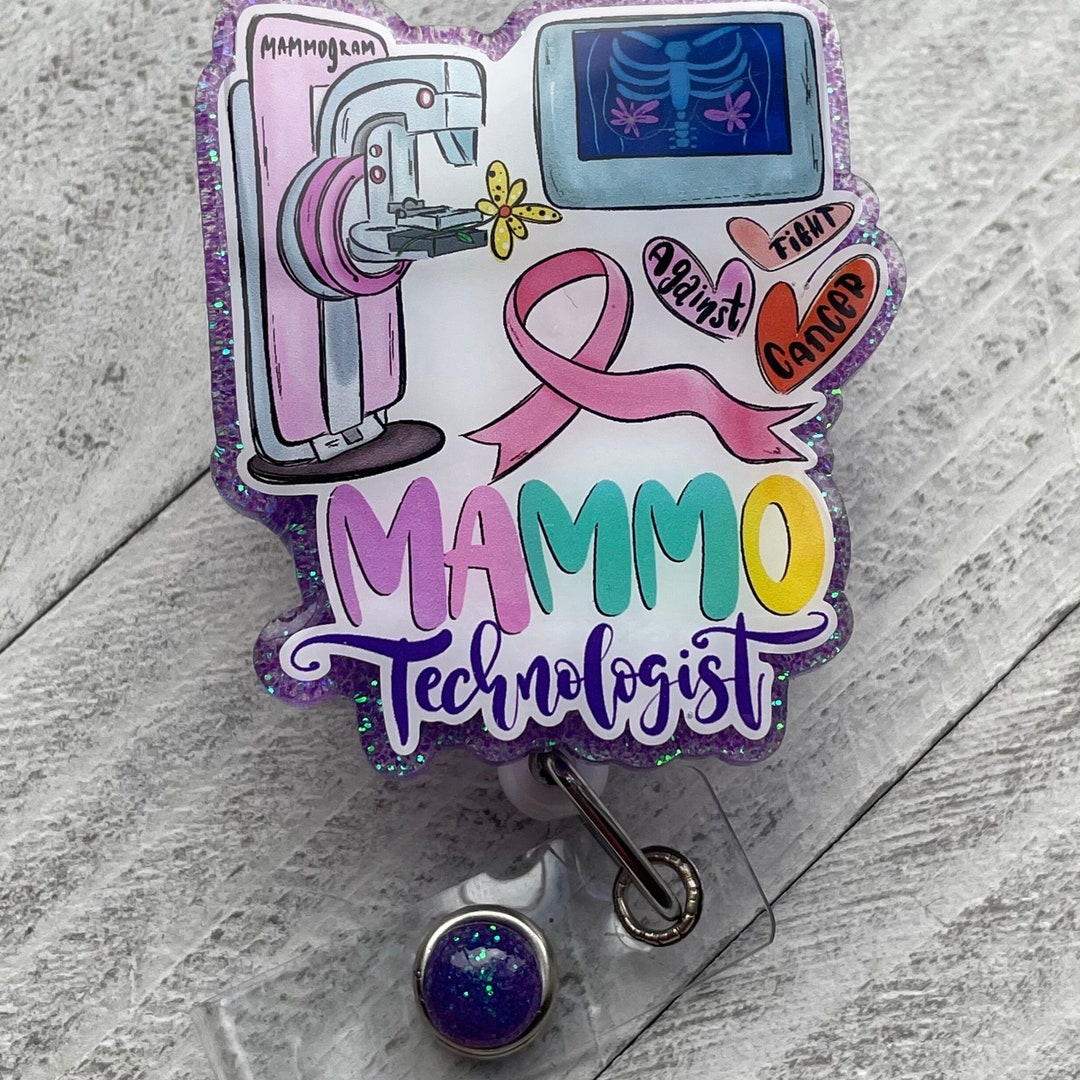 Mammo Tech/mammography Technologist Badge Reel~ Makes a Great Gift! - Etsy