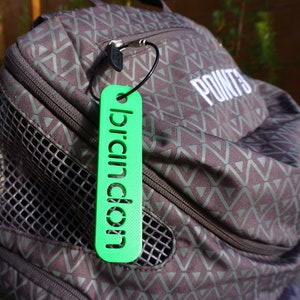 Personalized Name Tags for Bags, Backpacks, Sports Teams, Gifts - Etsy