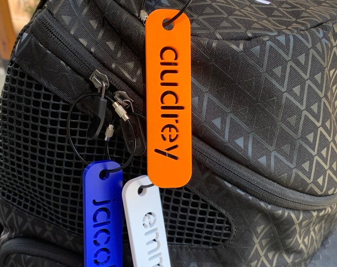 Personalised Cricket Luggage Tag, Personalized Cricket Luggage Label ...