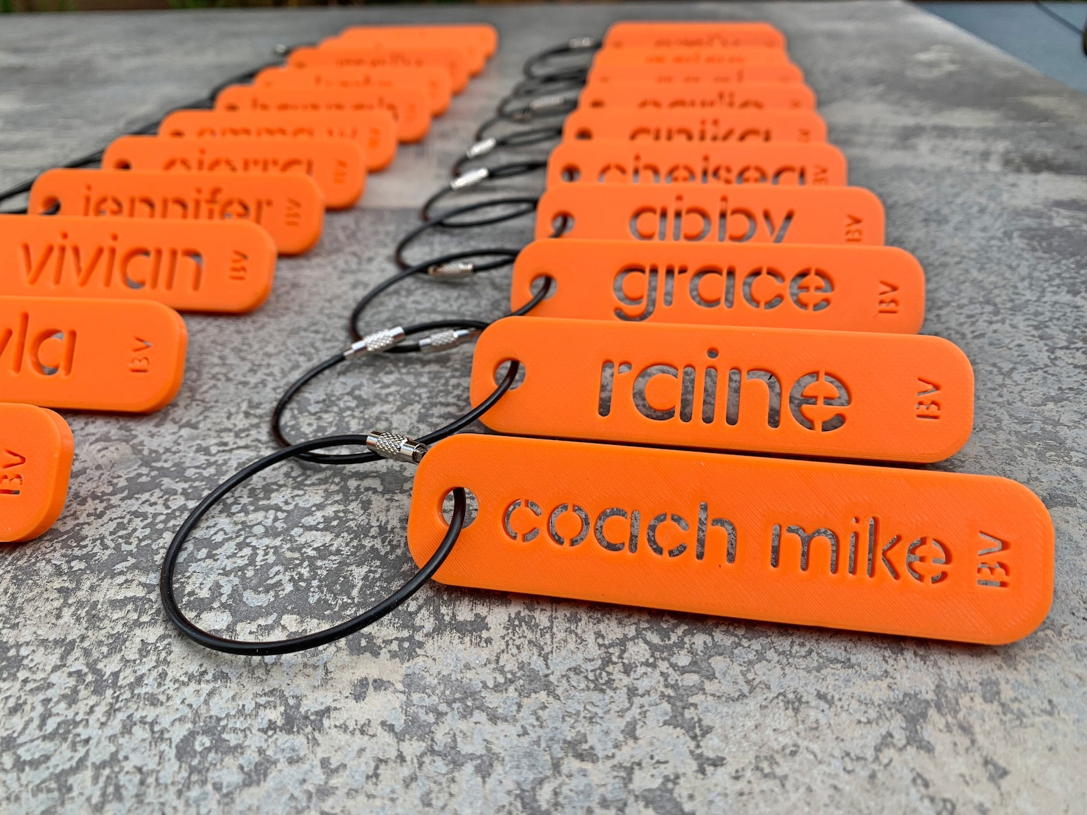 Personalized Name Tags for Bags Backpacks Sports Teams | Etsy