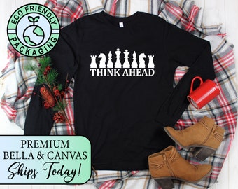 Think Chess Shirt | Etsy