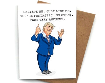 Trump get well card | Etsy