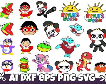 Ryans World Svg | Etsy