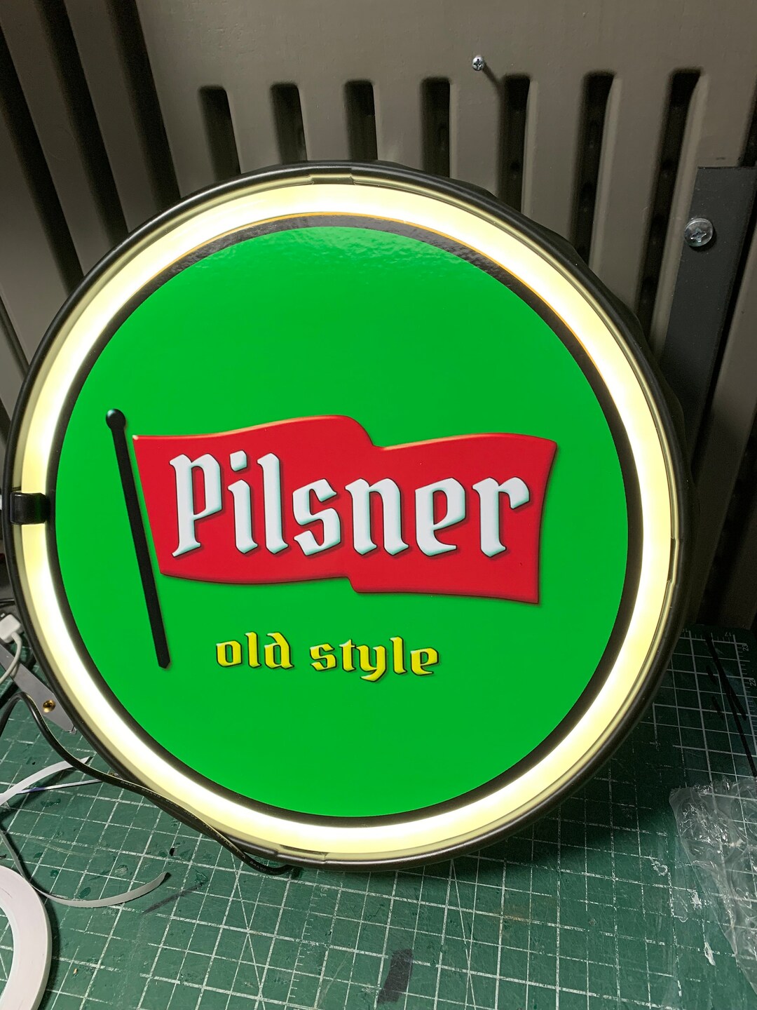 Old Style Pilsner Neon Sign, White LED Great Christmas Idea - Etsy