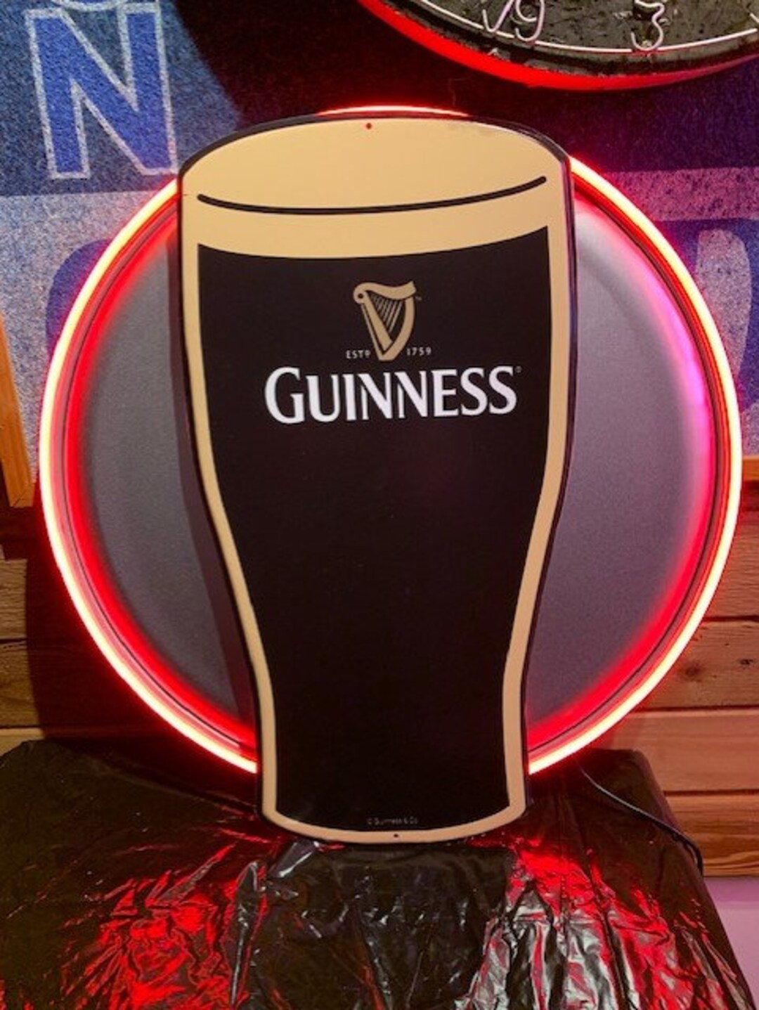 Guinness Neon Rope LED Wall Sign, Texaco, Oil and Gas, Mopar, Ford ...