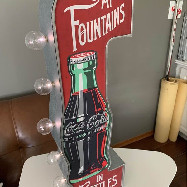 Coca Cola Lighting - Etsy