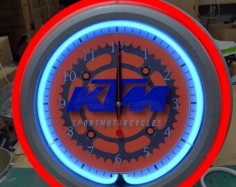 Ktm Wall Clock - Etsy