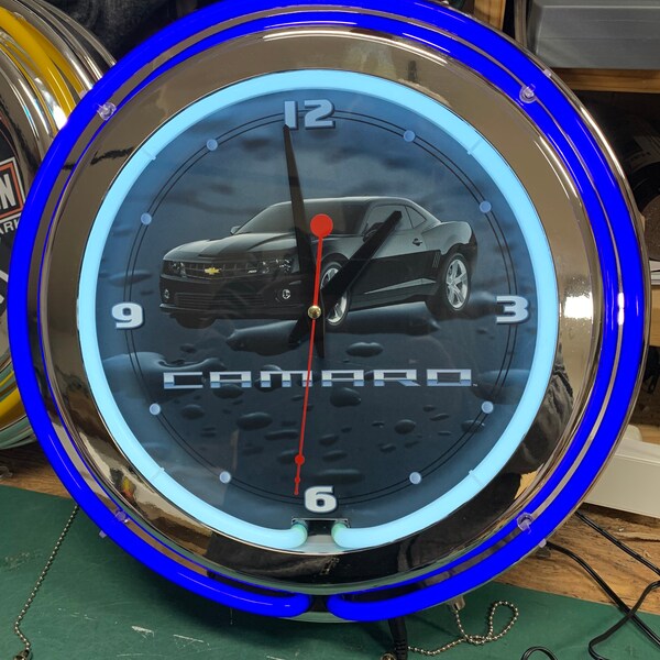 Desk Camaro Clock - Etsy