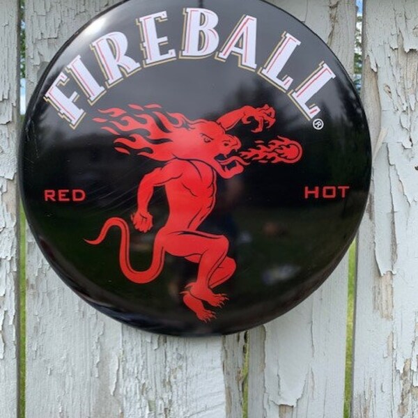 Fireball Whiskey Neon Sign - Etsy