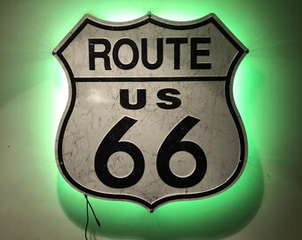 Route 66 Neon Sign | Etsy