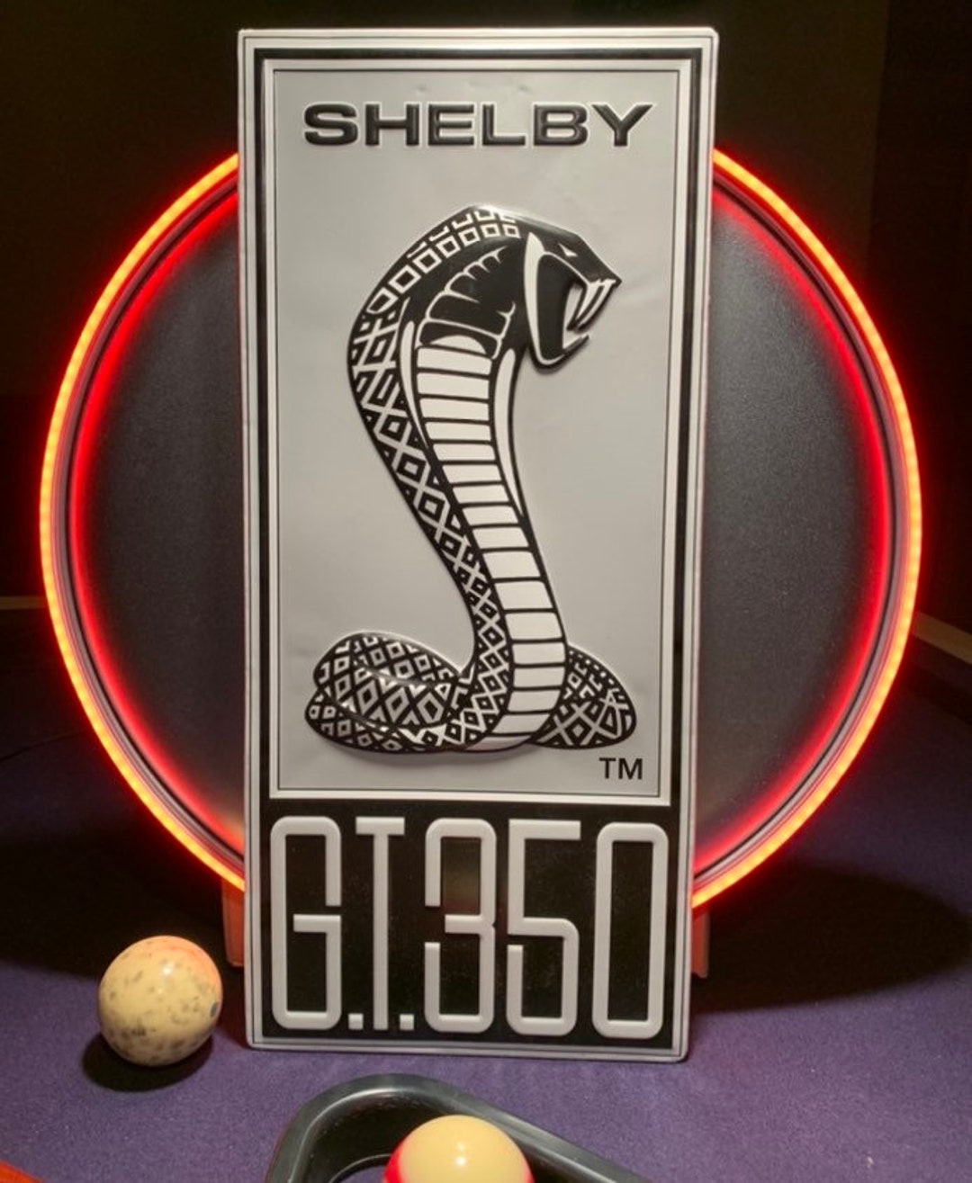 Shelby Cobra Ford Muscle Car Hot Rod Neon Rope LED Sign - Etsy