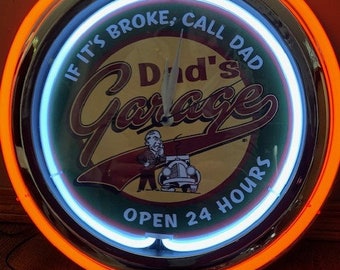 Custom Dad Clock - Etsy