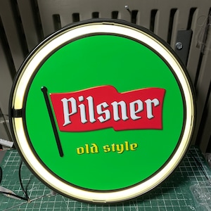 Old Style Pilsner Neon Sign, White LED Great Christmas Idea - Etsy