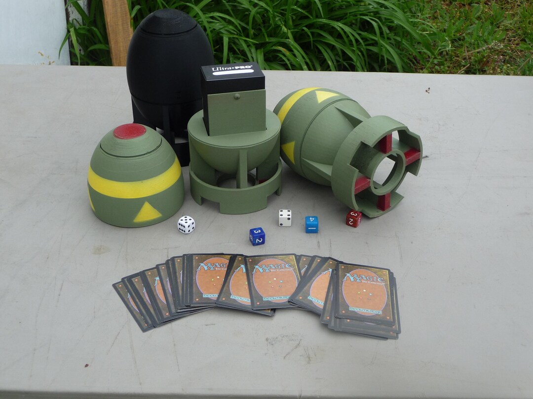 Mini-nuke Mtg Card Box - Etsy
