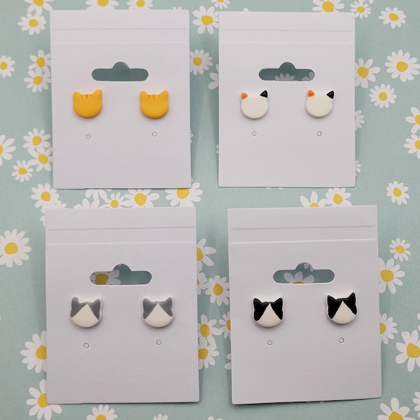 Cat Earrings - Etsy
