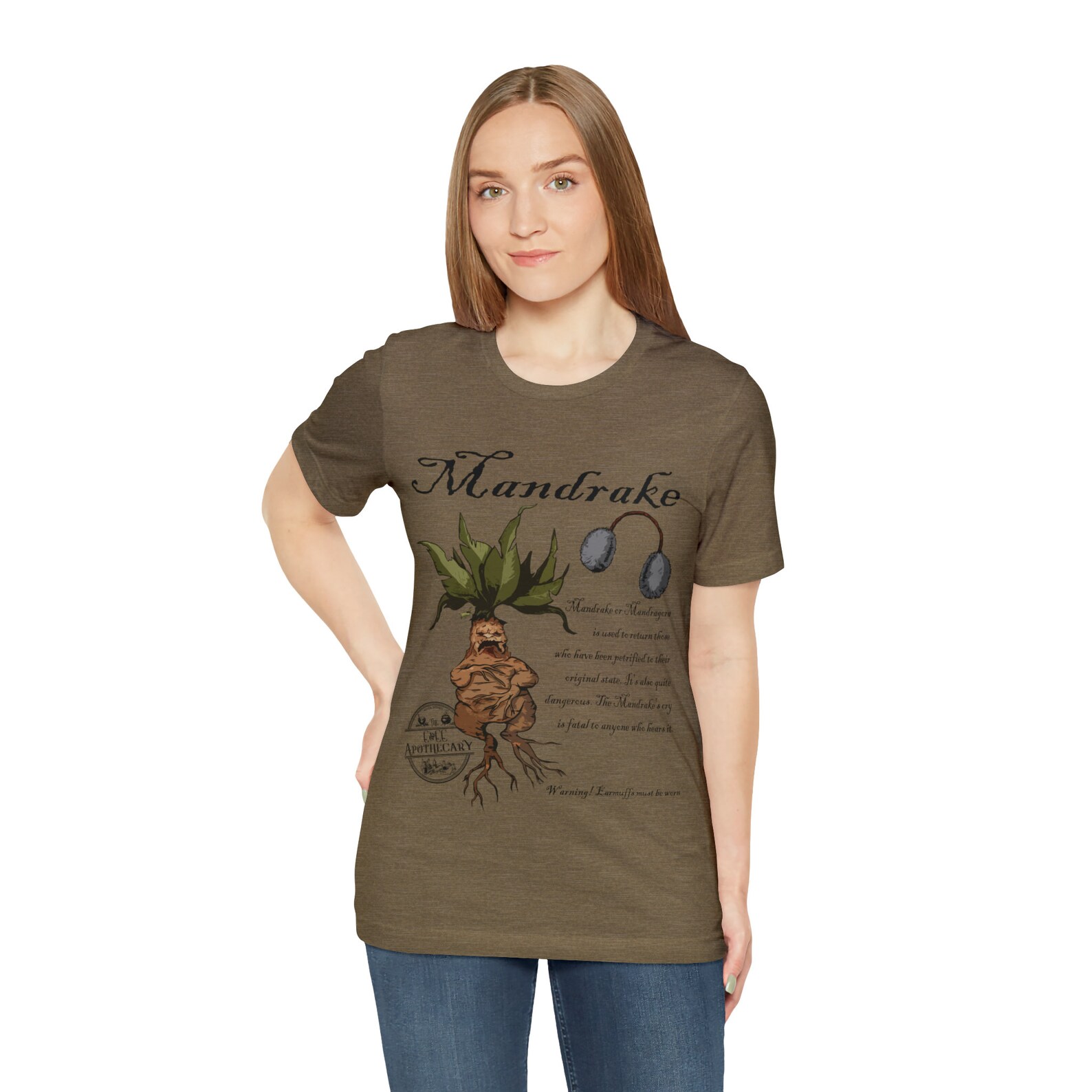 Magical Mandrake Tee - Herbology Plants Shirt - Mandragora ...