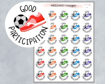 Participation Stickers - Etsy