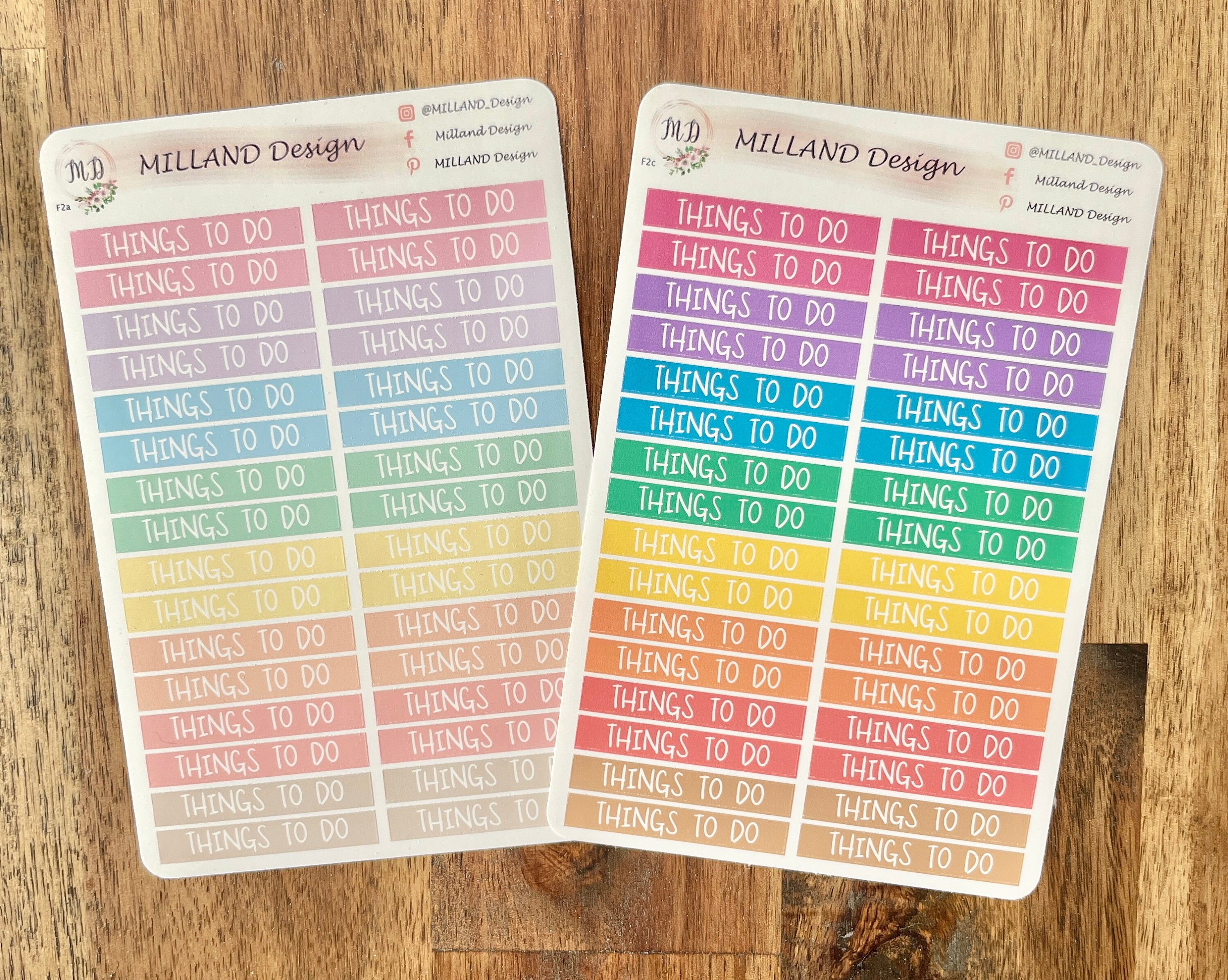 32 Things to Do Sticker sheet Functional Sticker sheet | Etsy