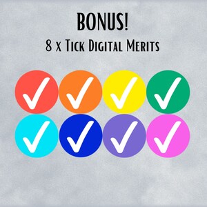Mixed Digital Merit and Reward Pack 1 - Etsy