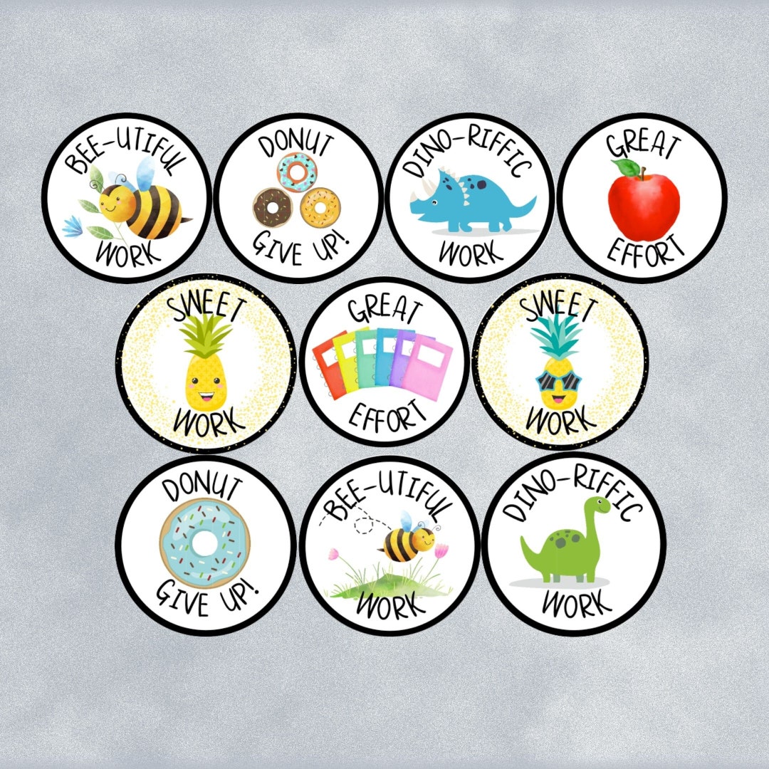 Mixed Digital Merit and Reward Pack 1 - Etsy