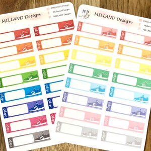 Daily Steps Functional Sticker for Planner - Etsy