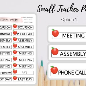 Teaching Sticker Pack Meeting Sticker Assembly Sticker | Etsy