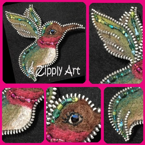 Felt Hummingbird Pattern - Etsy
