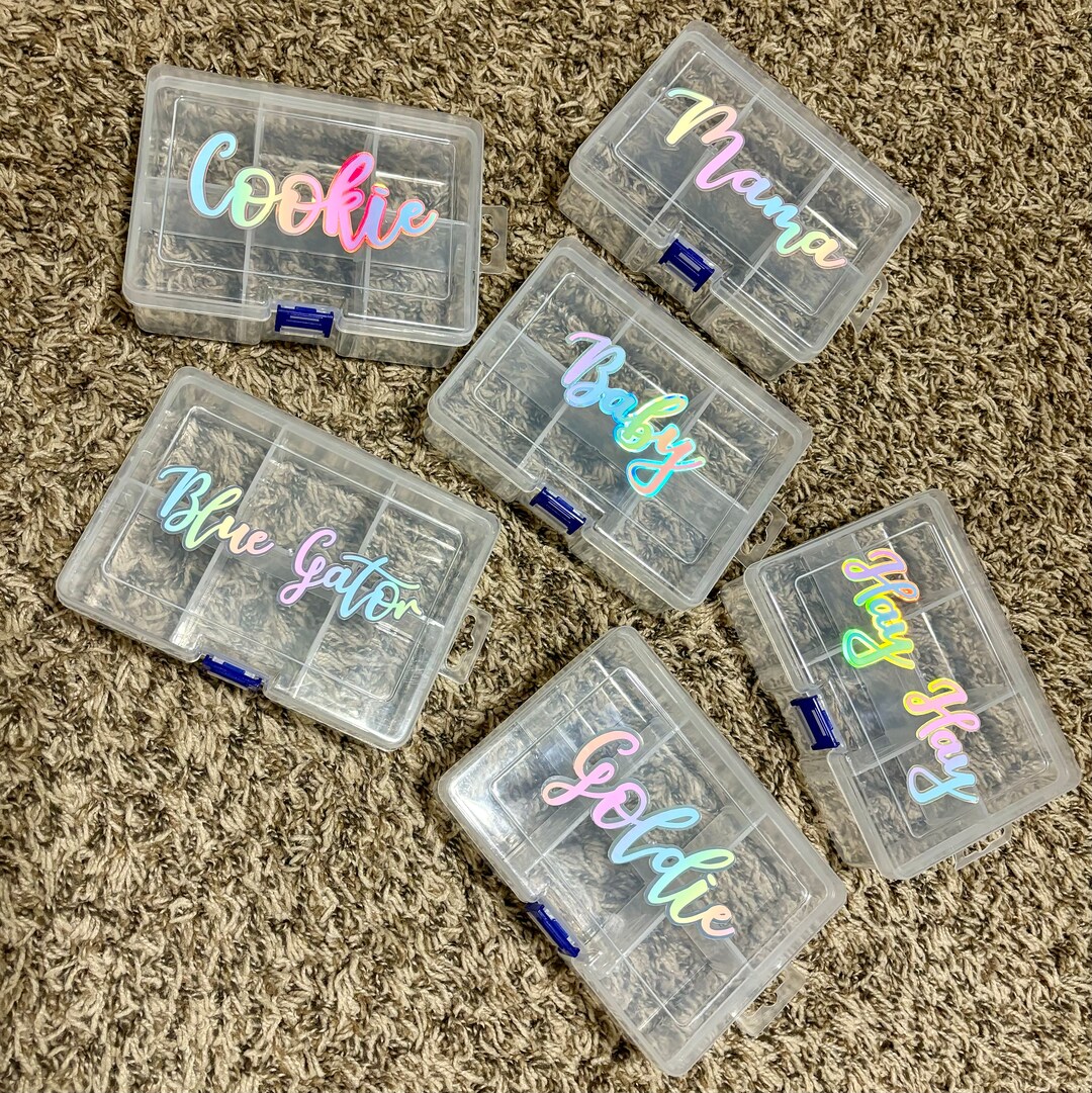 Cheer Bow Box, Small Storage Container, Small Accessory Case ...