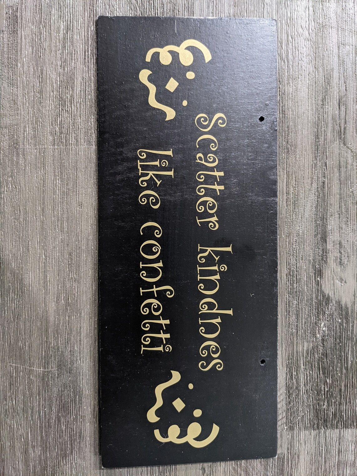 Customizable Rectangle Wood Sign Wall Decor - Etsy UK