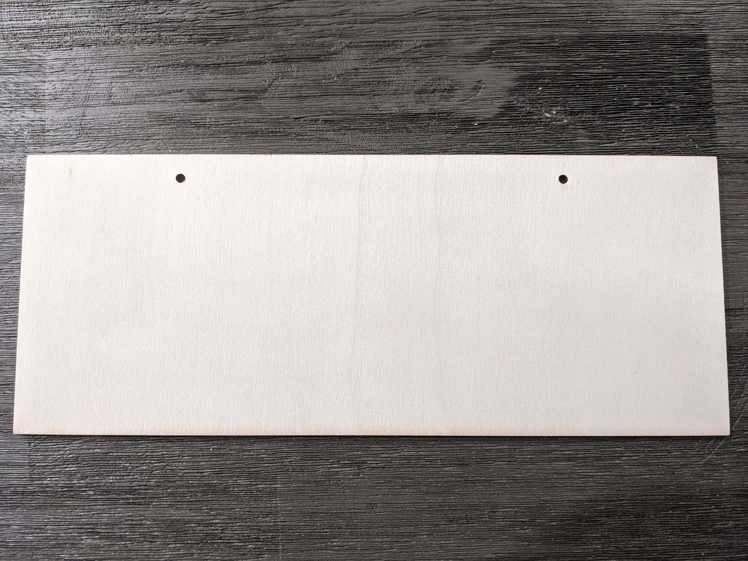 Customizable Rectangle Wood Sign Wall Decor - Etsy UK