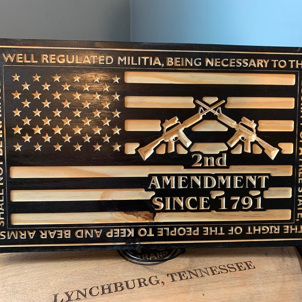 2nd Amendment Sign - Etsy