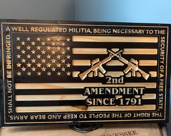 Second Amendment Sign | Etsy
