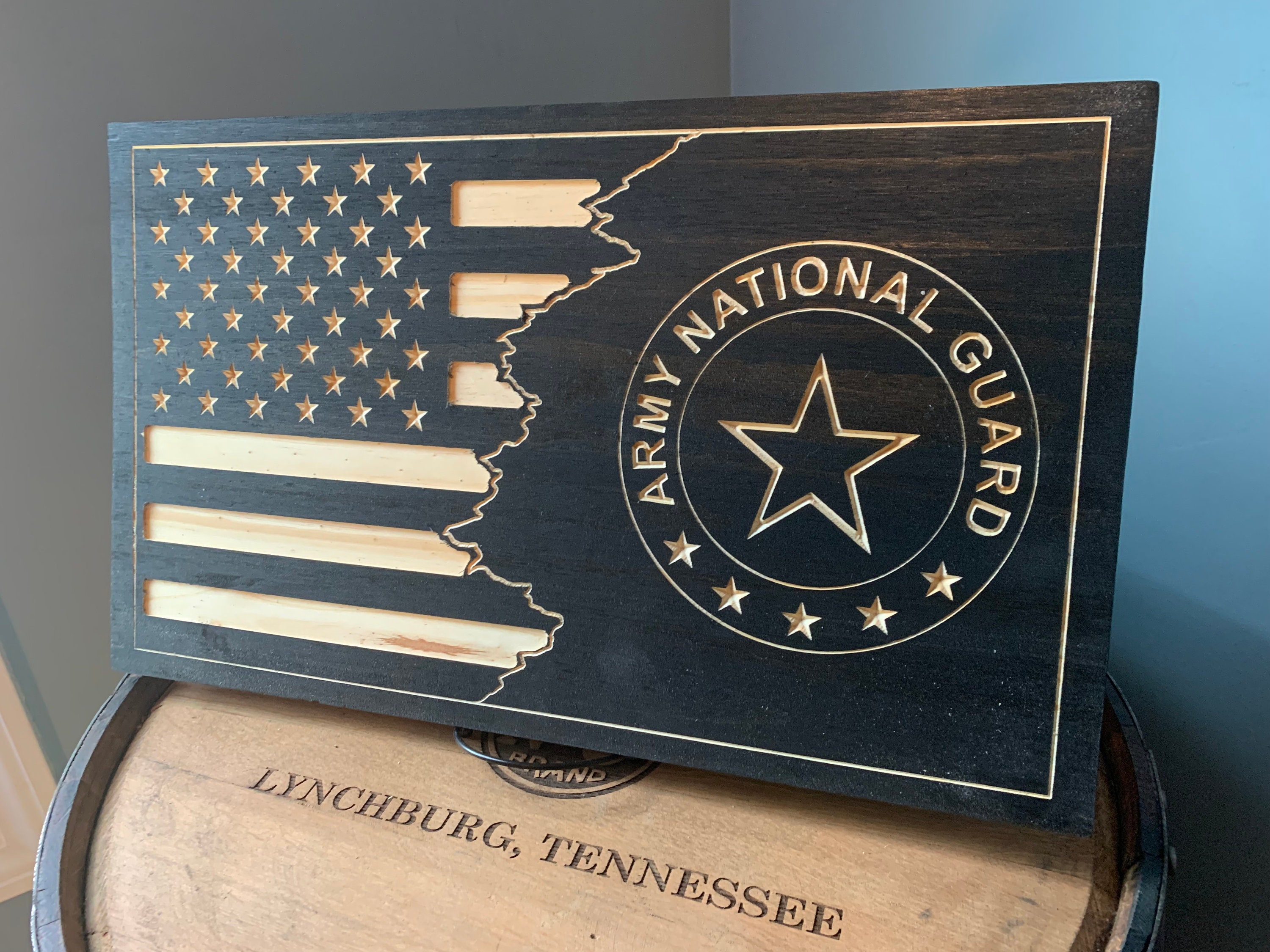 US National Guard Flag | Etsy