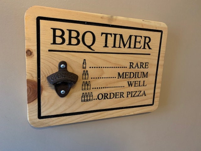 BBQ Beer Timer - Etsy