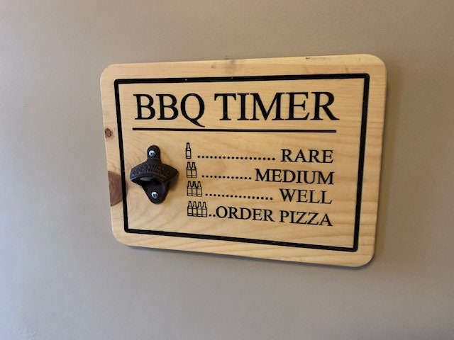 BBQ Beer Timer - Etsy