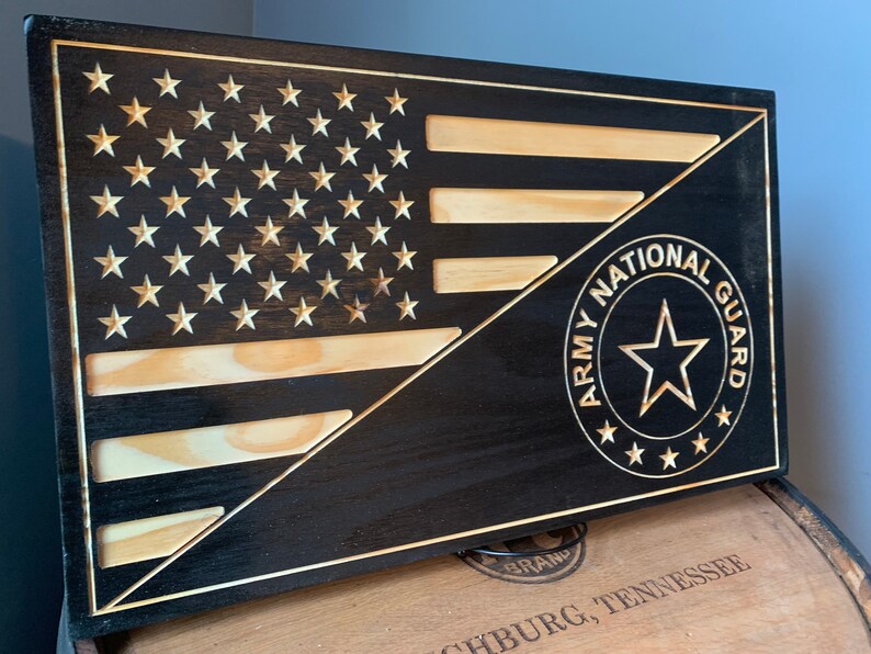 US National Guard Flag - Etsy