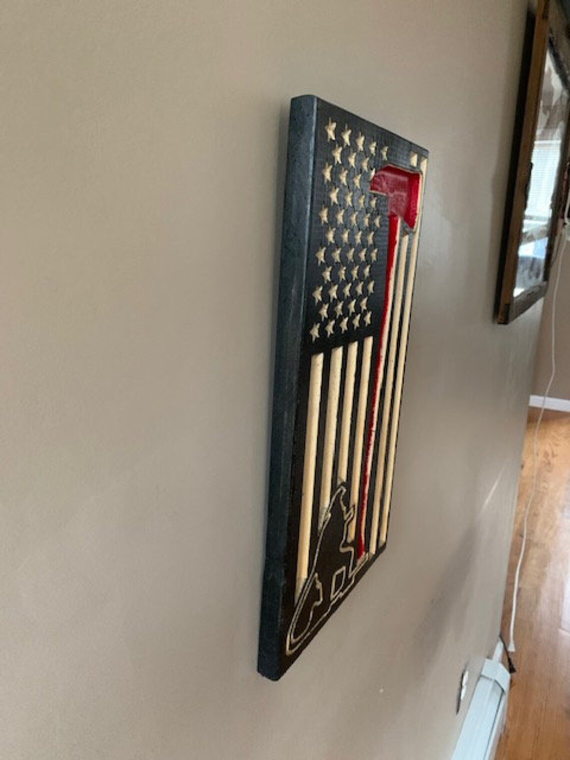 Firefighter Axe Flag | Etsy