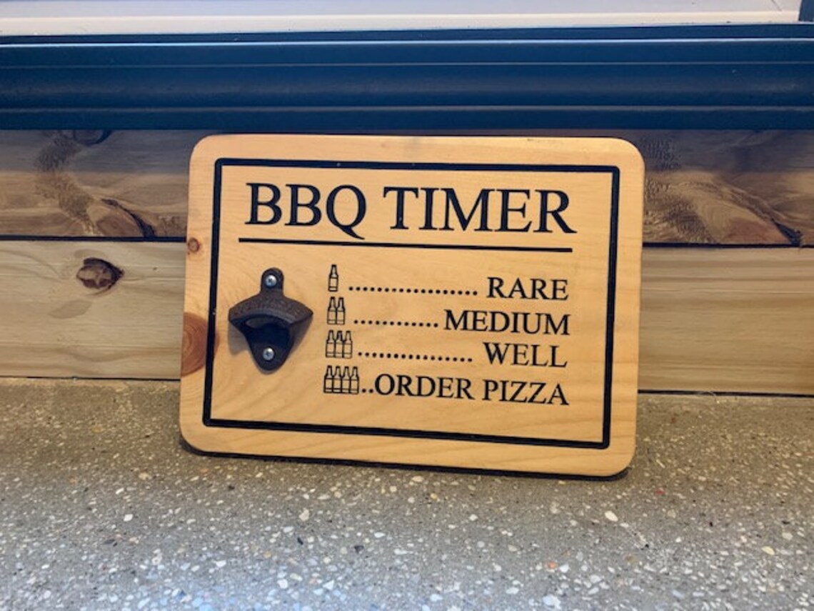 BBQ Beer Timer - Etsy