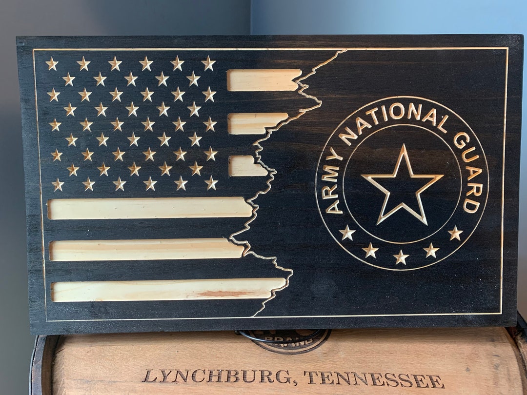 US National Guard Flag - Etsy