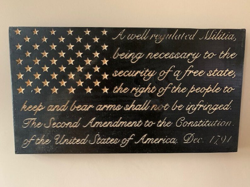 2nd Amendment Flag - Etsy