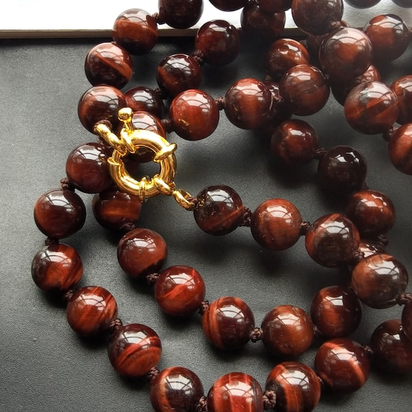 Red Tiger Eye - Etsy