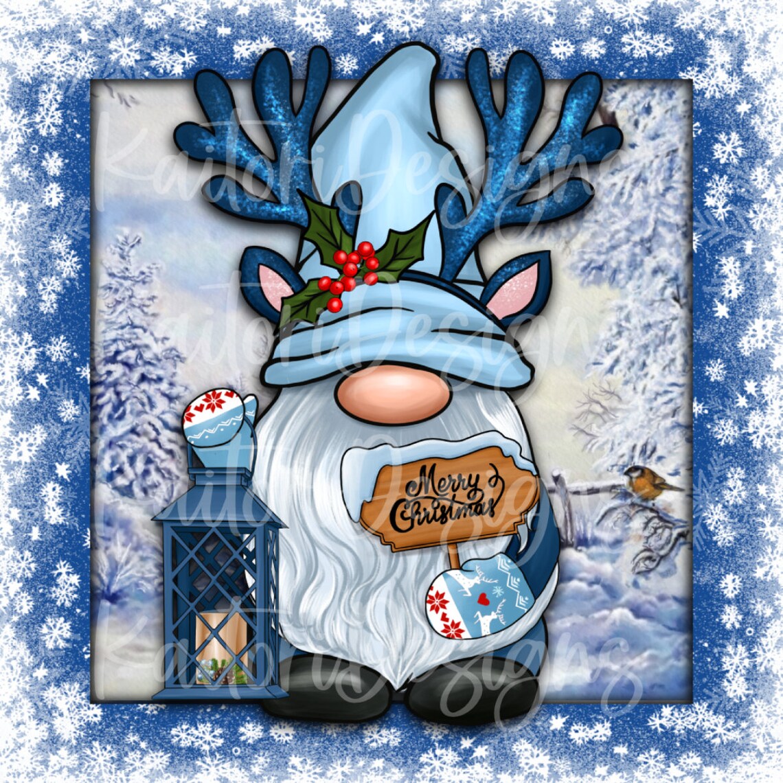 Christmas Gnomes Coaster Sublimation Design Templates - Etsy