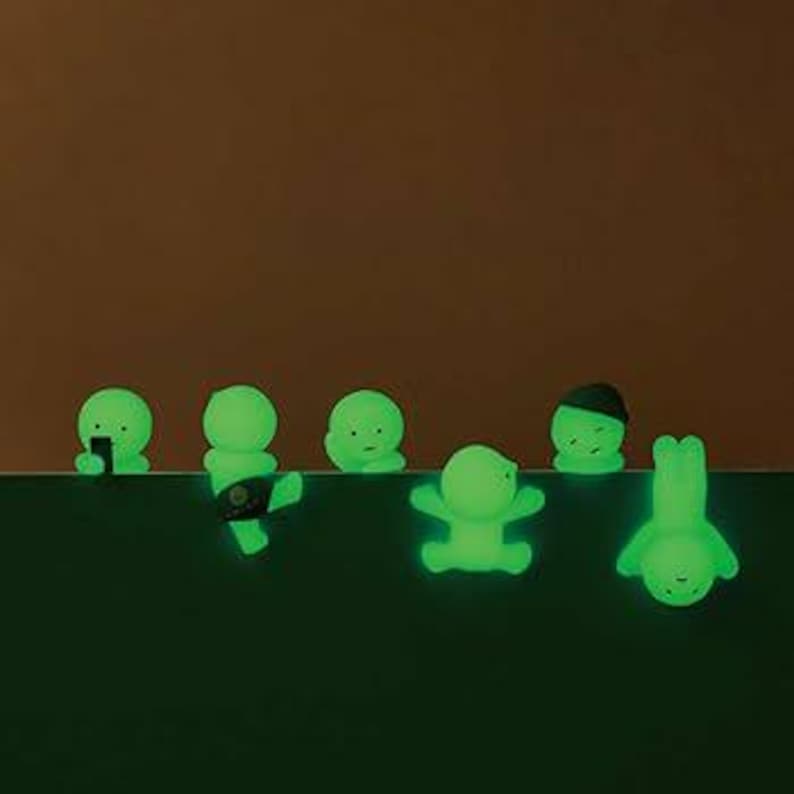 Smiski - Hipper Series Blind Box - Authentic - Glow in the Dark ...