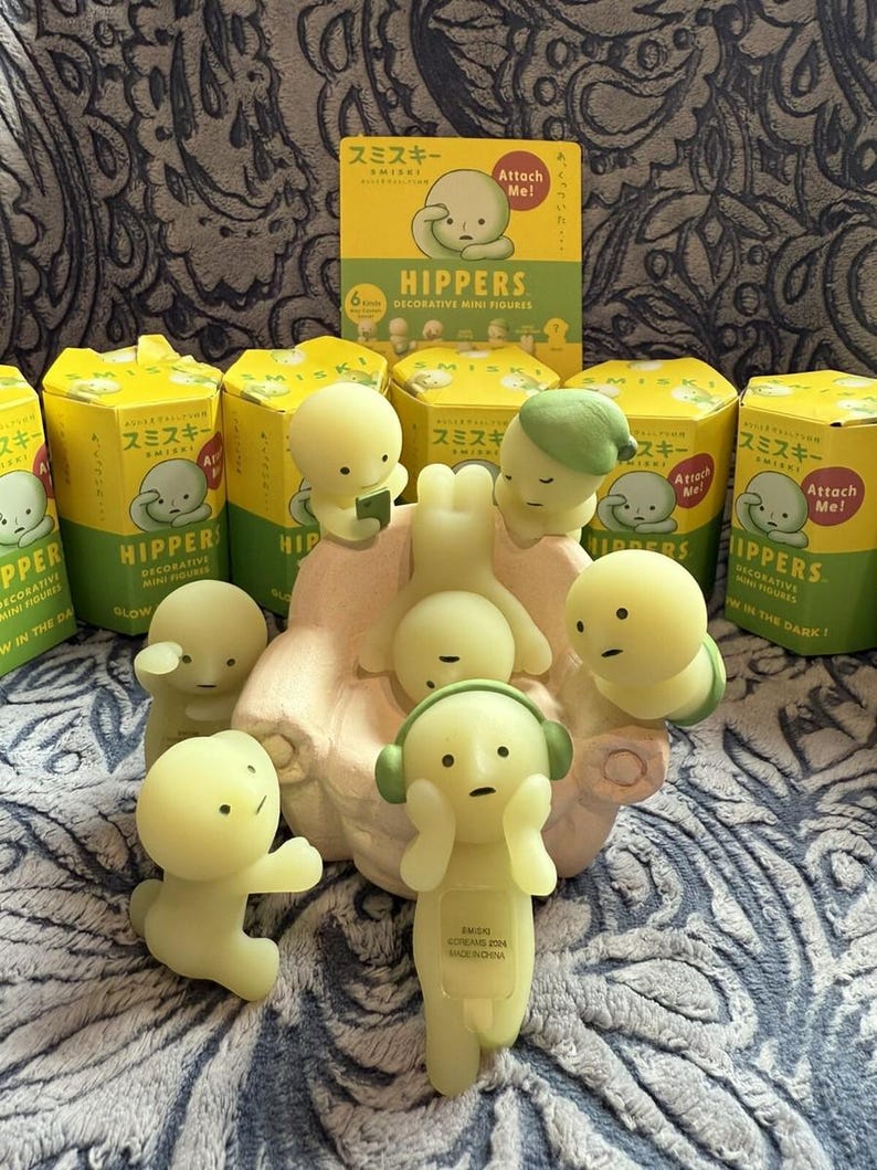 Smiski - Hipper Series Blind Box - Authentic - Glow in the Dark ...