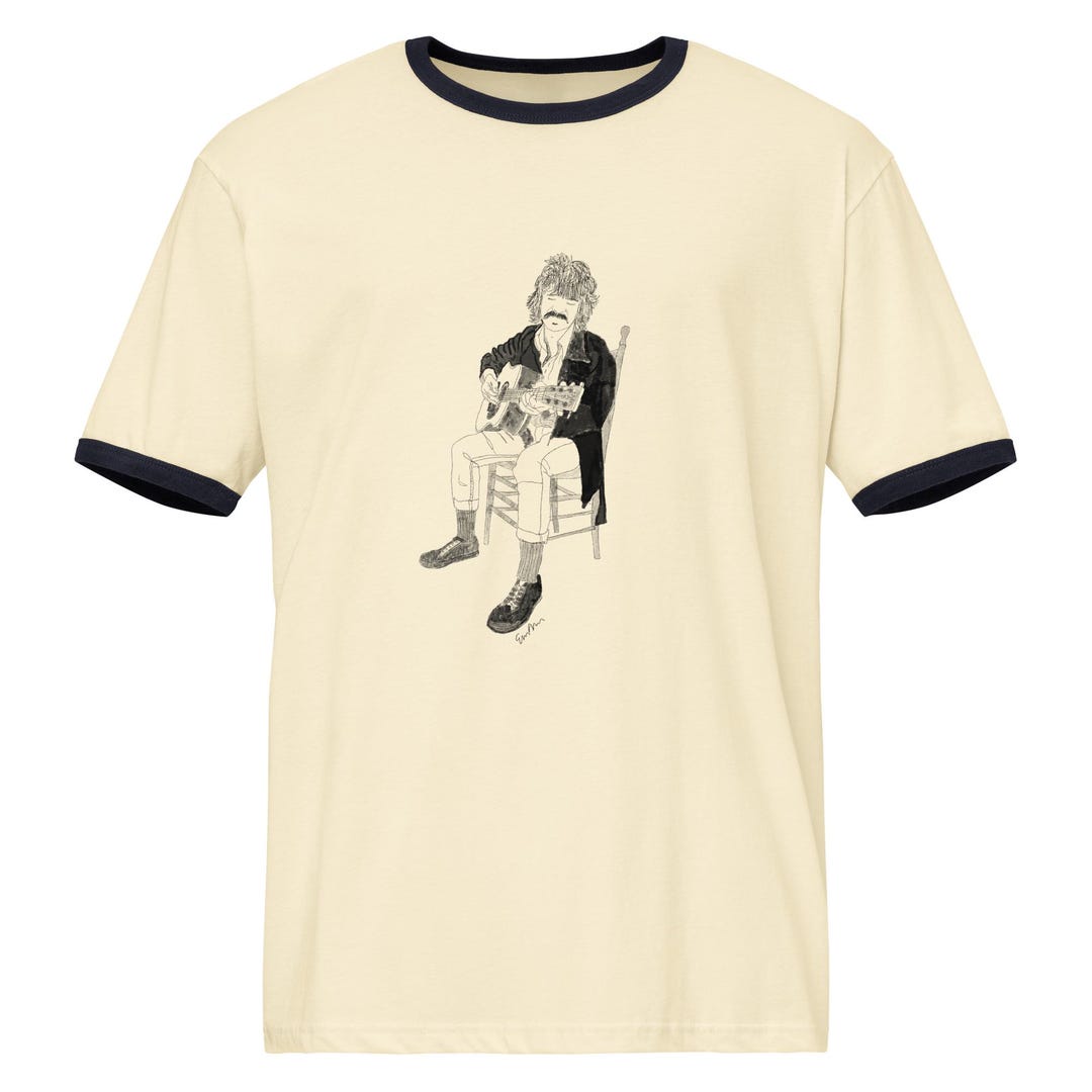 John Prine Unisex Ringer T-shirt - Etsy