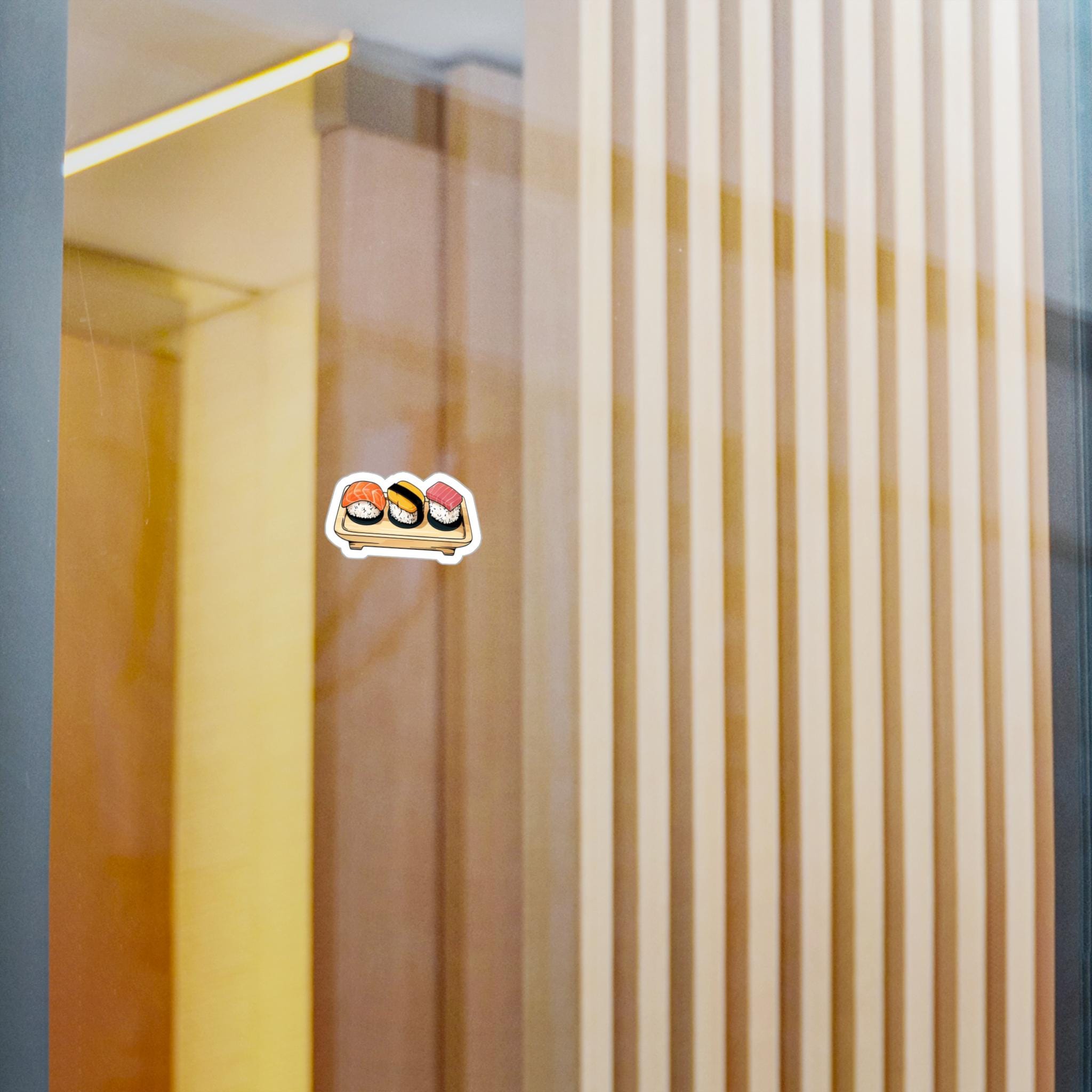 Sushi Sticker - Cute Sushi Stickers for Foodies, Customizable Laptop ...