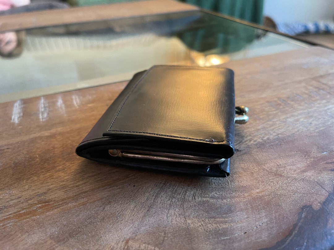 1960s Black Coin Purse - Etsy