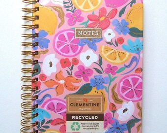 CLEMENTINE PAPER INC. | 300 Page Spiral Lined Notebook | 8.5" X 6.25 ...
